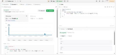 100daysofcode Leetcode Mathproblem Oddnumbers Codingchallenge