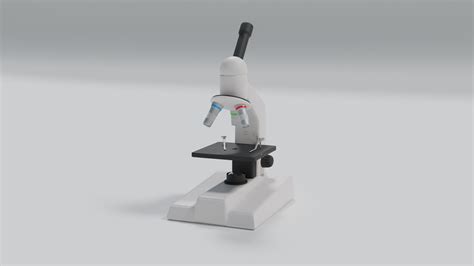 3d Microscope Model Turbosquid 2153768