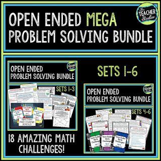 This Isn T Math Engaging Math Problem Solving The Teacher Studio Math Challenge Math