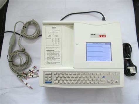 Seca Ct6 Pi Interpretive Lcd Ecg Cardiograph Patient Monitor Printer