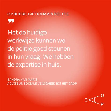 Caop Op Linkedin Samenwerken Aan Sociale Veiligheid In Onafhankelijk Meldpunt…