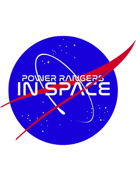 Power Rangers In Space Nasa Logo Inspire Uplift