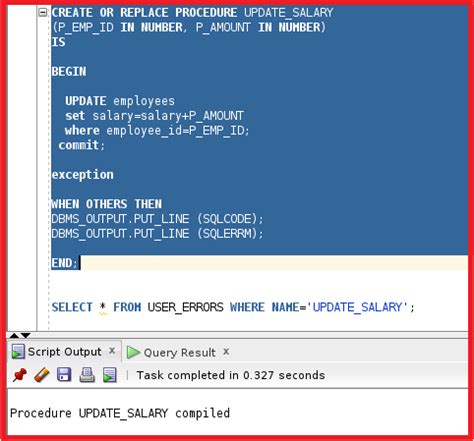 Oracle Stored Procedure With In Parameter Dot Net Tutorials