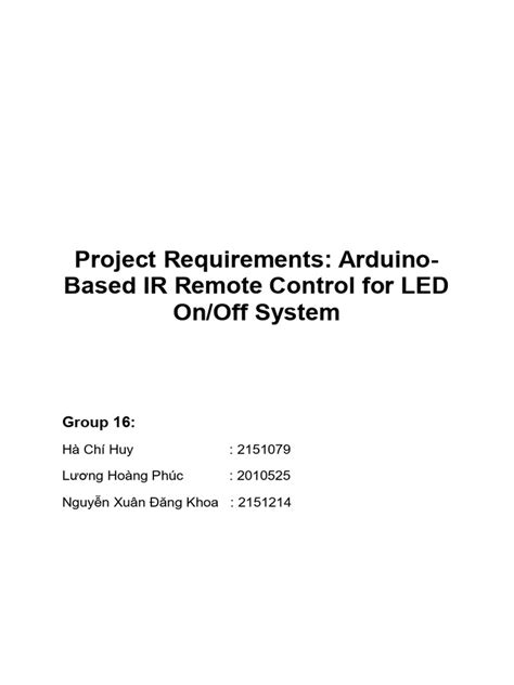 Esd Requirements Pdf Arduino Software Testing
