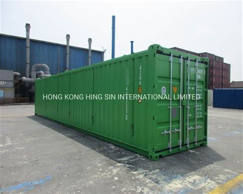 ISO Standard 40 FT Hdot Bulk Cargo Shipping Container Shipping Container And Container