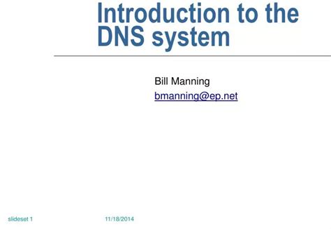 Ppt Introduction To The Dns System Powerpoint Presentation Free