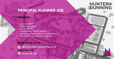 📣 Principal Planner Job Available 📣 Michael Hoad
