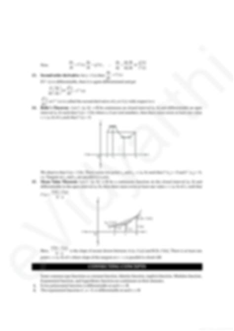 Solution Class 12 Maths Important Formulas Of Continuity And