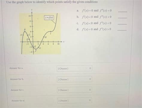 solved use the graph below to identify which points satisfy