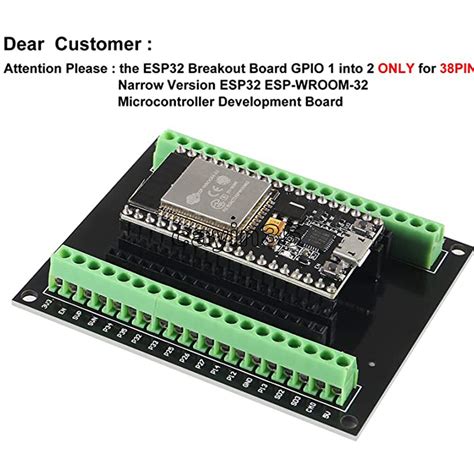 esp32 breakout board gpio esp32s esp32 grelly uk