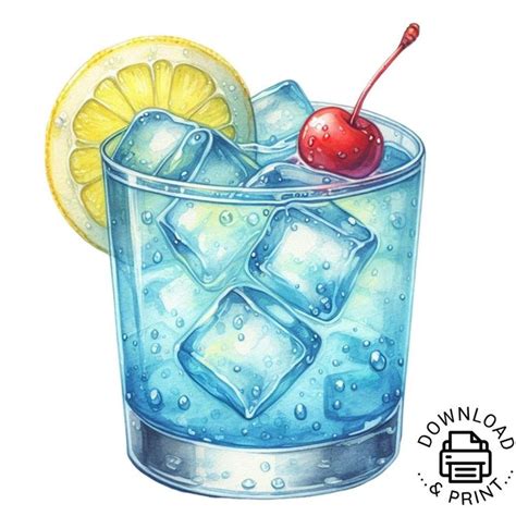 Vintage Cocktail Recipe Illustrations Cocktails Clipart Wedding