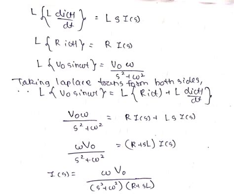 3 Laplace Transform And Solving First Order Linear Differential