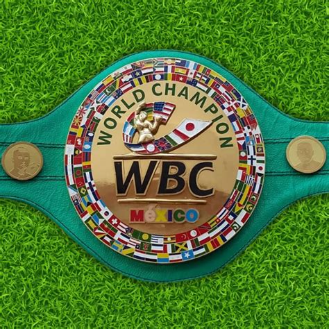 Wbc Fight Boxing Championship Belt Wbc Boxing Belts