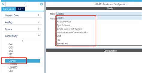 stm32 hal library serial port details