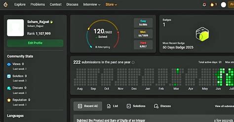 leetcode dsa backenddevelopment systemdesign problemsolving python cplusplus cleancode