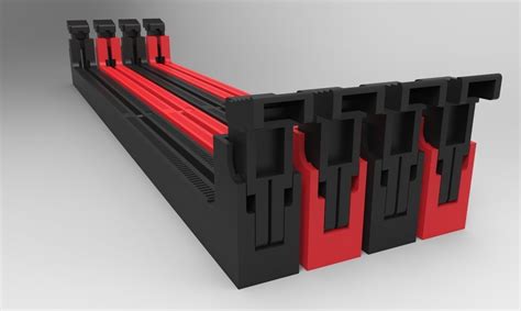 Dimm Slot Ddr3 Ram 3d Model Cgtrader