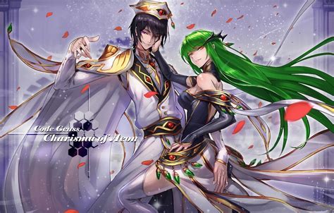 Wallpaper Girl Art Guy Code Geass Lelouch Lamperouge Ryuuzaki Itsu