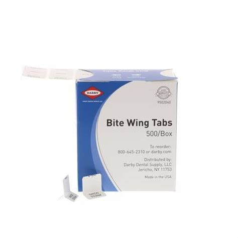 Bite Wing Tabs Bite Wing Tabs 500 Box Dental Wholesale Direct