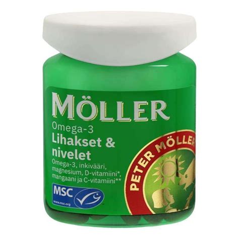 Möller Omega-3 Muscles & Joints | Norwegian Omega-3 🇳🇴