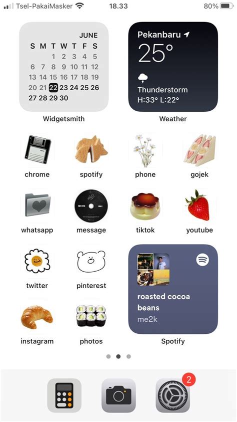 Ios Homescreen Desain Ios Ios Desain