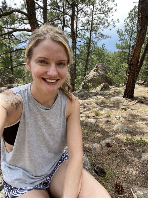 Resting Mid Hike 29f Oc Rgonenatural