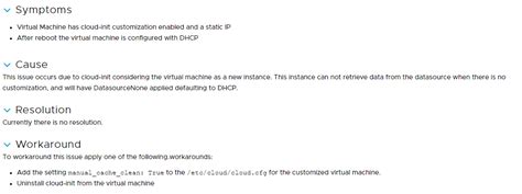 terraform vsphere cloud init not keeping the static ip stack overflow