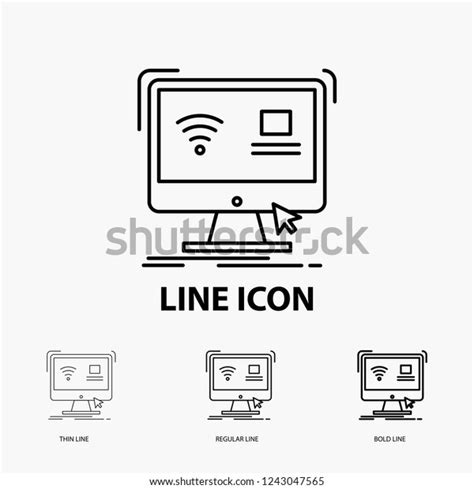 Control Computer Monitor Remote Smart Icon Stock Vector Royalty Free 1243047565 Shutterstock