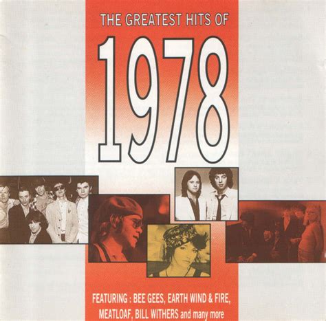 The Greatest Hits Of 1978 Cd Compilation 1991 R4128844 Discogs