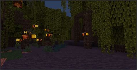 Fireflies Texture Pack 1 19 Mcpe Bedrock Mc Mod Net