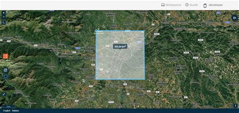 Example Of The Area Of Interest Selection In The Proposed Tool