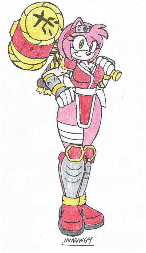 Amy Kunoichi By Marlon64 On Newgrounds