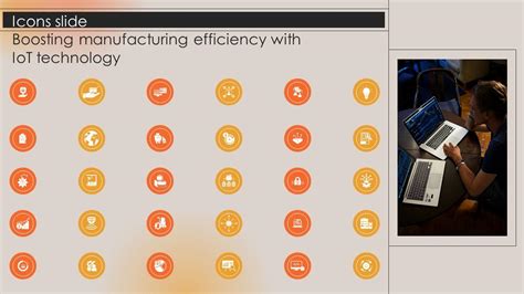 Icons Slide Boosting Manufacturing Efficiency With Iot Technology Ppt