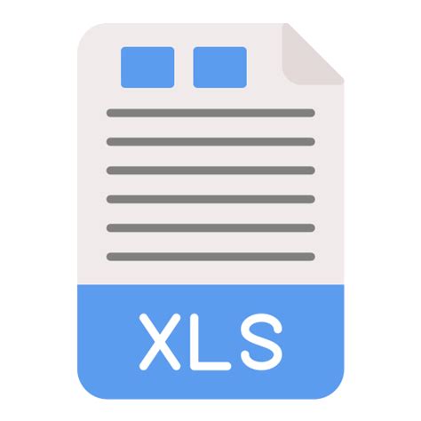 Xls Generic Color Fill Icon