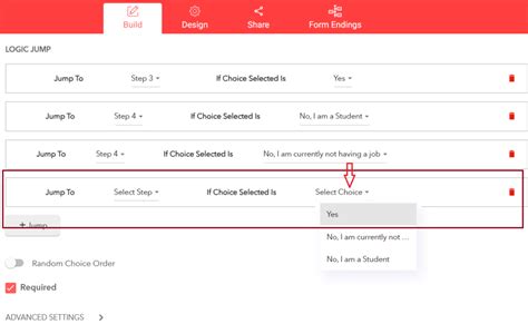 How To Create Conditional Logic Forms LeadGen App
