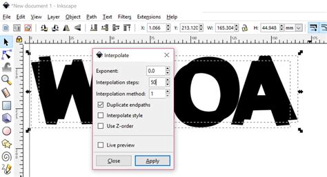Ask A Font Creator Creating A 3d Effect In Inkscape The Font Bundles Blog