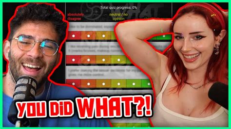Hasan And Adult Actress Morgpie Take The Sexuality Test Hasanabi Reacts