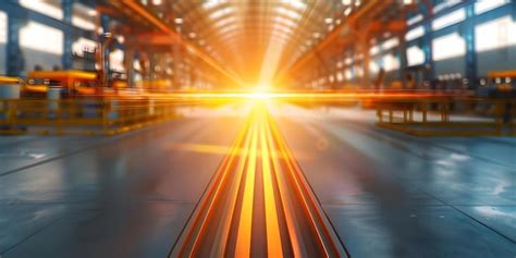 Optimizing Manufacturing Efficiency A Look Inside A Smart Factory With Automated Production