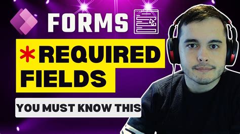 Required Inputs In Power Apps Forms Cards And Required Fields Tutorial