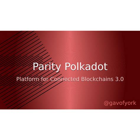 Parity Substrate
