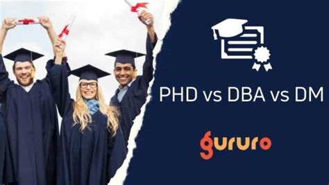 what is the difference between a doctorate phd dba and doctor of