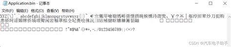 【嵌入式烧录 刷写文件】 3 1 详解二进制bin格式文件 bin文件结构 csdn博客