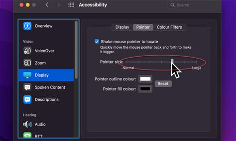 How To Change Cursor Size And Color On Mac