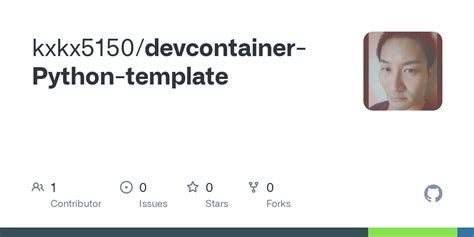 Github Kxkx5150devcontainer Python Template