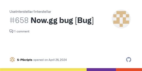 Nowgg Bug Bug · Issue 658 · Useinterstellarinterstellar · Github