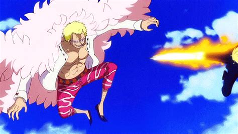 Donquixote Doflamingo Adjusting Sunglasses In One Piece 