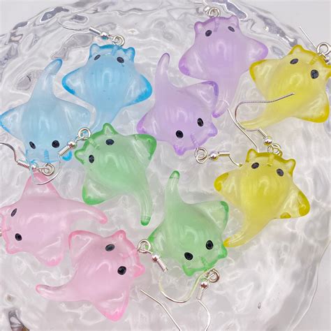 Colourful Stingray Earrings Molls