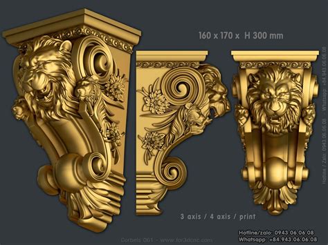 Corbel Stl 3d Models