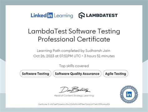 Sudhansh Jain On Linkedin Softwaretesting Professionaldevelopment