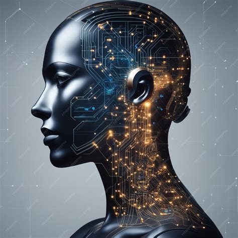 premium ai image human ai interaction visualizing 316