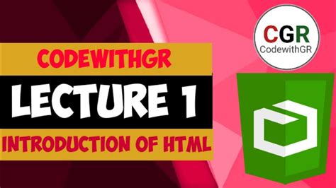Lecture 1 Introduction Of Html For Beginners In Urduhindi Youtube